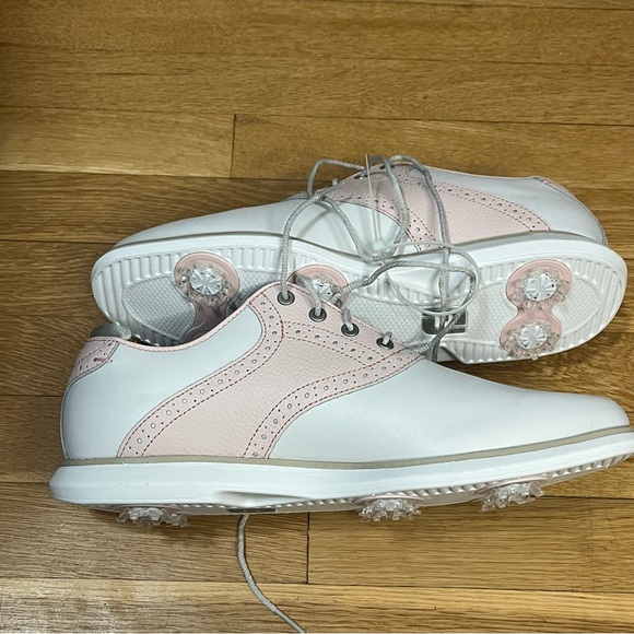 FootJoy | Shoes | Footjoy New In Box Traditions Golf Shoes White Gray ...